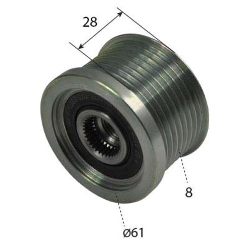 Schlepper-Teile » Shop Riemenscheibe - John Deere (AL158161, AL161112 ...