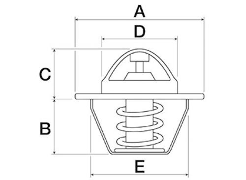 Schlepper-Teile » Shop Thermostat 81°C - Case (84322388, 504380075 ...