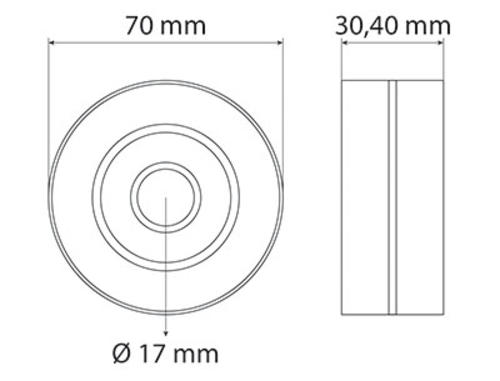 Schlepper-Teile » Shop Spannrolle - John Deere (AL116368) AL116368 ...