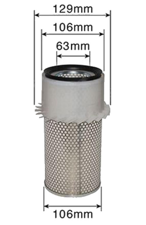 Schlepper-Teile » Shop Luftfilter Außen - Massey Ferguson (579873M1 ...