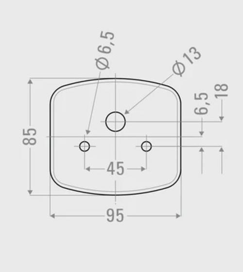 Schlepper-Teile » Shop Rückleuchte für Geka Warntafel, rechts TYP ...