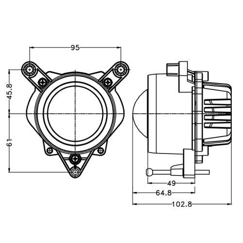 Schlepper-Teile » Shop 60 Watt Abblendlicht-LED-Scheinwerfer - John ...