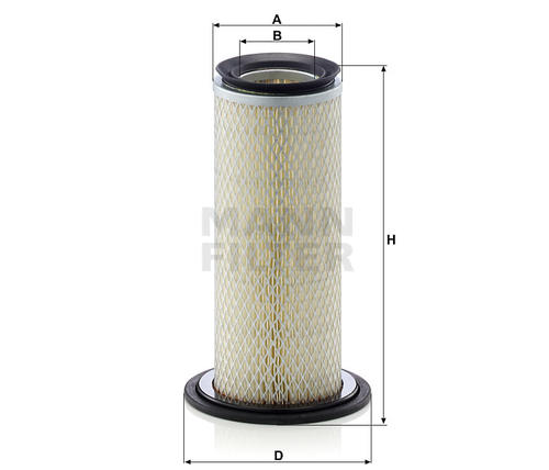 Schlepper-Teile » Shop MANN C 11 004 - Luftfilter C11004, P778340 ...