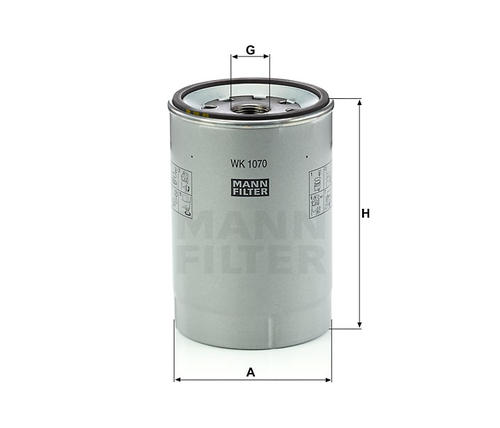 Schlepper-Teile » Shop MANN WK 1070 x - Kraftstofffilter WK1070X ...