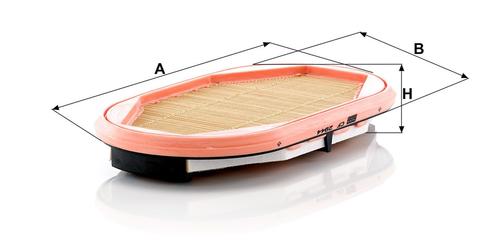 Schlepper-Teile » Shop MANN CF 2944 - Luftfilter-Sekundärelement CF2944 ...