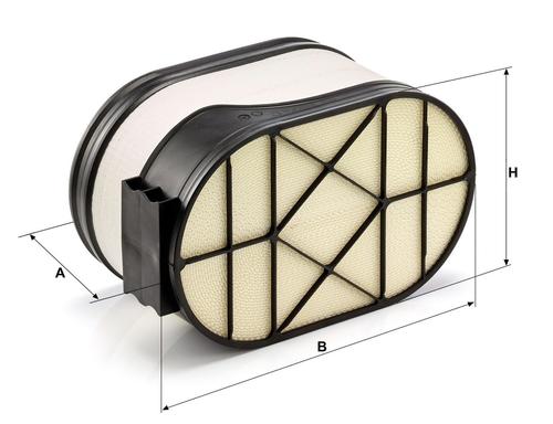 Schlepper-Teile » Shop MANN CP 34 360 - Luftfilter CP34360, AF27876, P608666, SA16472 ...